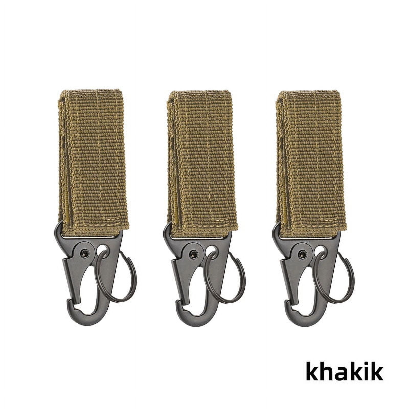 Carabiner High Strength Nylon Key Hook Military Webbing Buckle Hanging ...