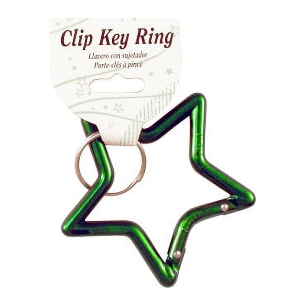 Carabiner KH495 Star Key Chain 5 Pc./Pk., Red - Walmart.com