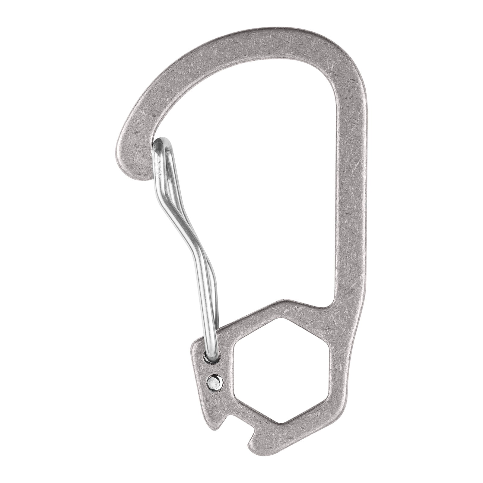 Carabiner Keychain Ultra-Light Ti 10g Robust and Sleek Key Chain ...