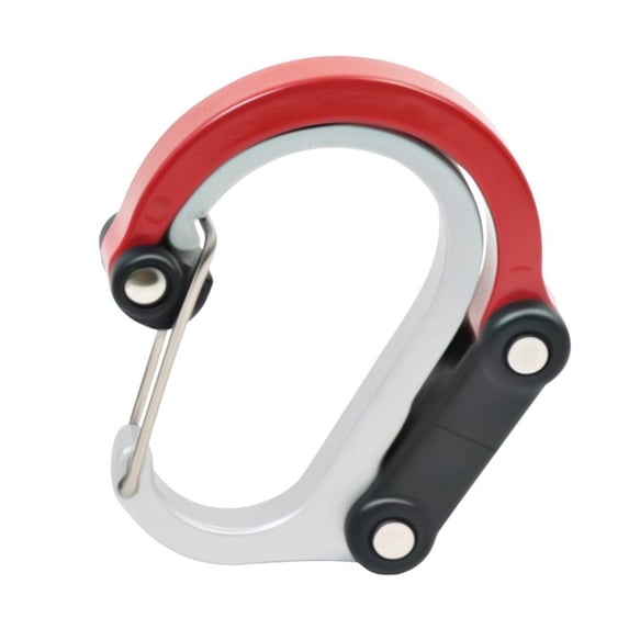 Carabiner Locking, Aluminum Alloy D Shape Locking Carabiner Quick Link ...