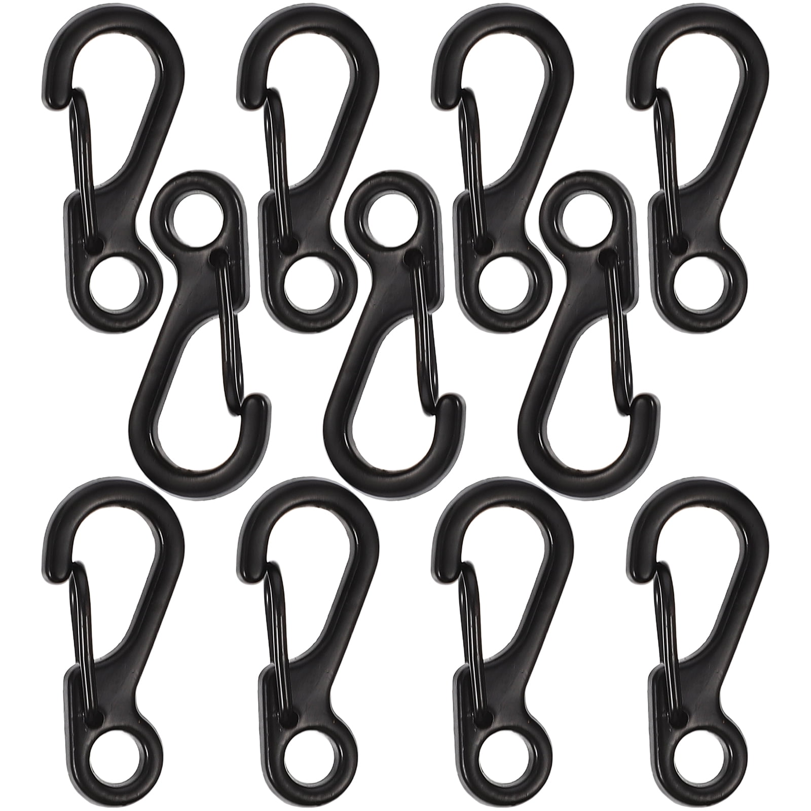 Carabiner Locking Zinc Alloy Carabiners Spring Buckle Mini Belt Clips ...