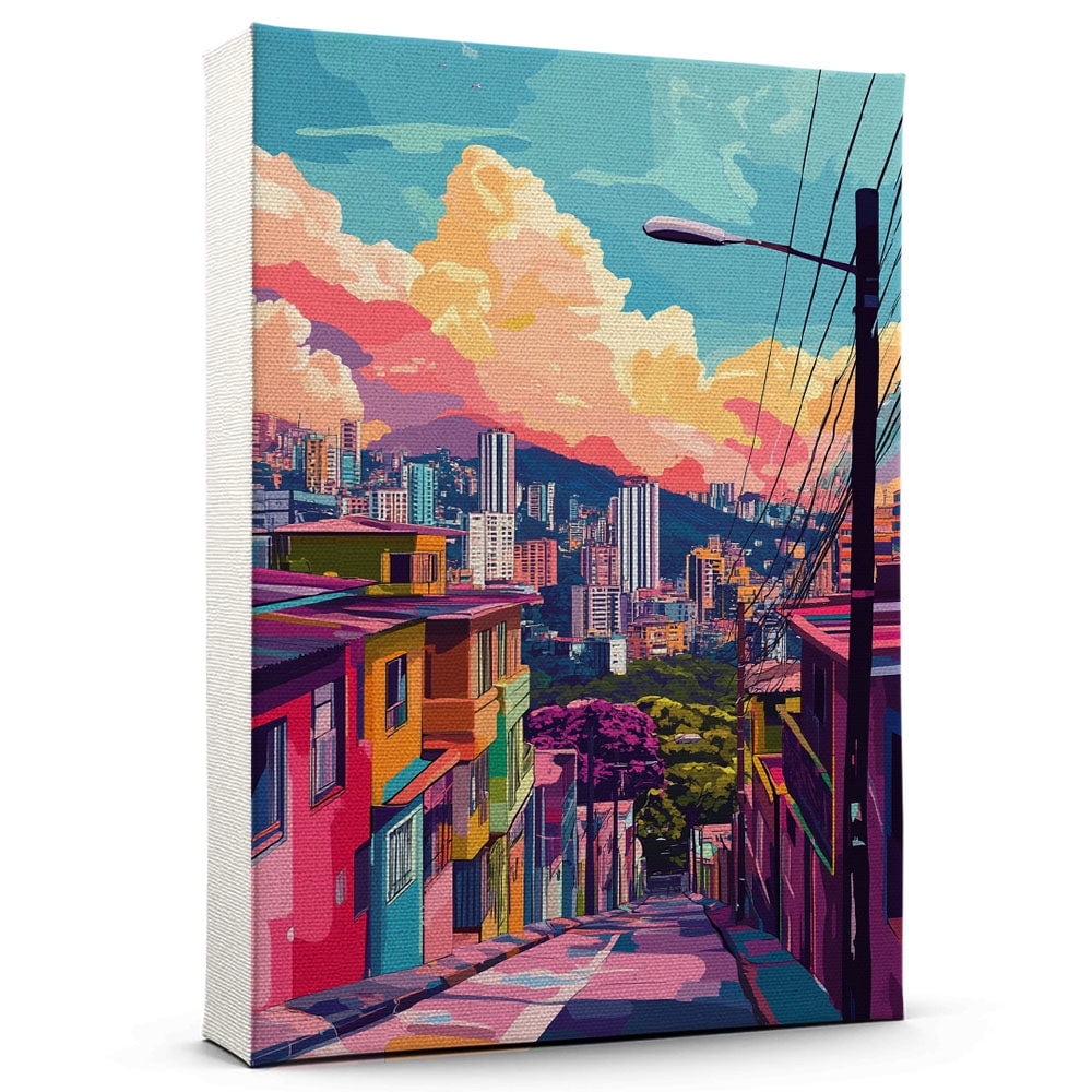 Caracas Canvas Print, Venezuela Canvas Wall Art, Caracas Decor Travel Canvas, Venezuela Travel ...