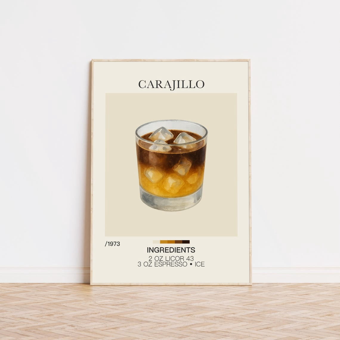 Carajillo Cocktail Bar Cart Recipe Signature Drink Aesthetic Museum ...