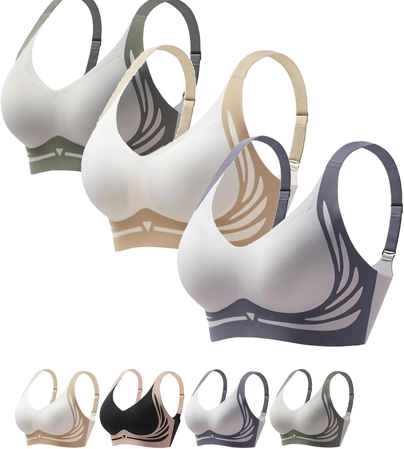Caralush Bra, Lushfitting Powerful Push-Up Seamless Bra, Super Gather ...