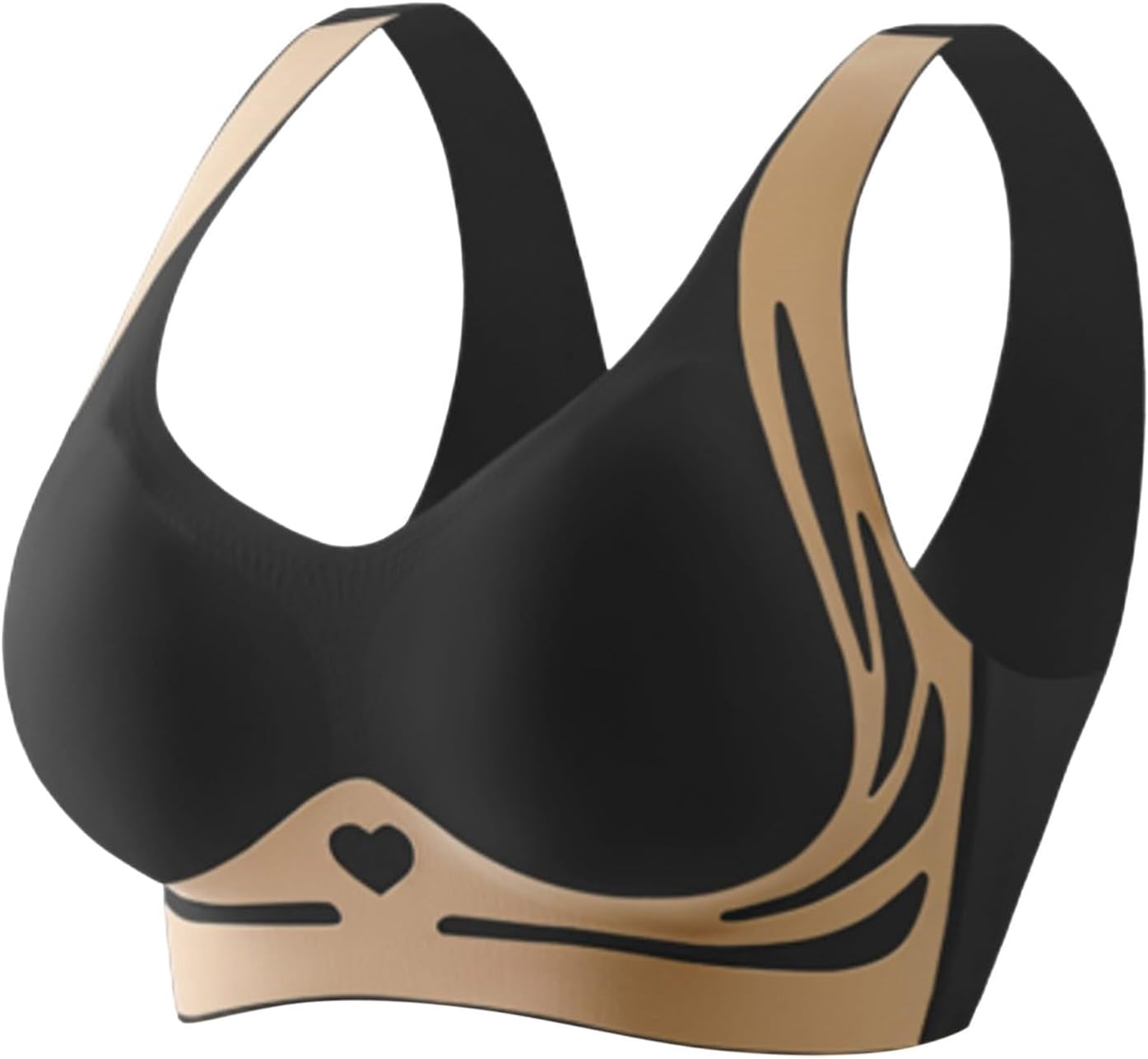 Caralush Bras for Women No Underwire, Push Up Bra Wireless Bras for ...