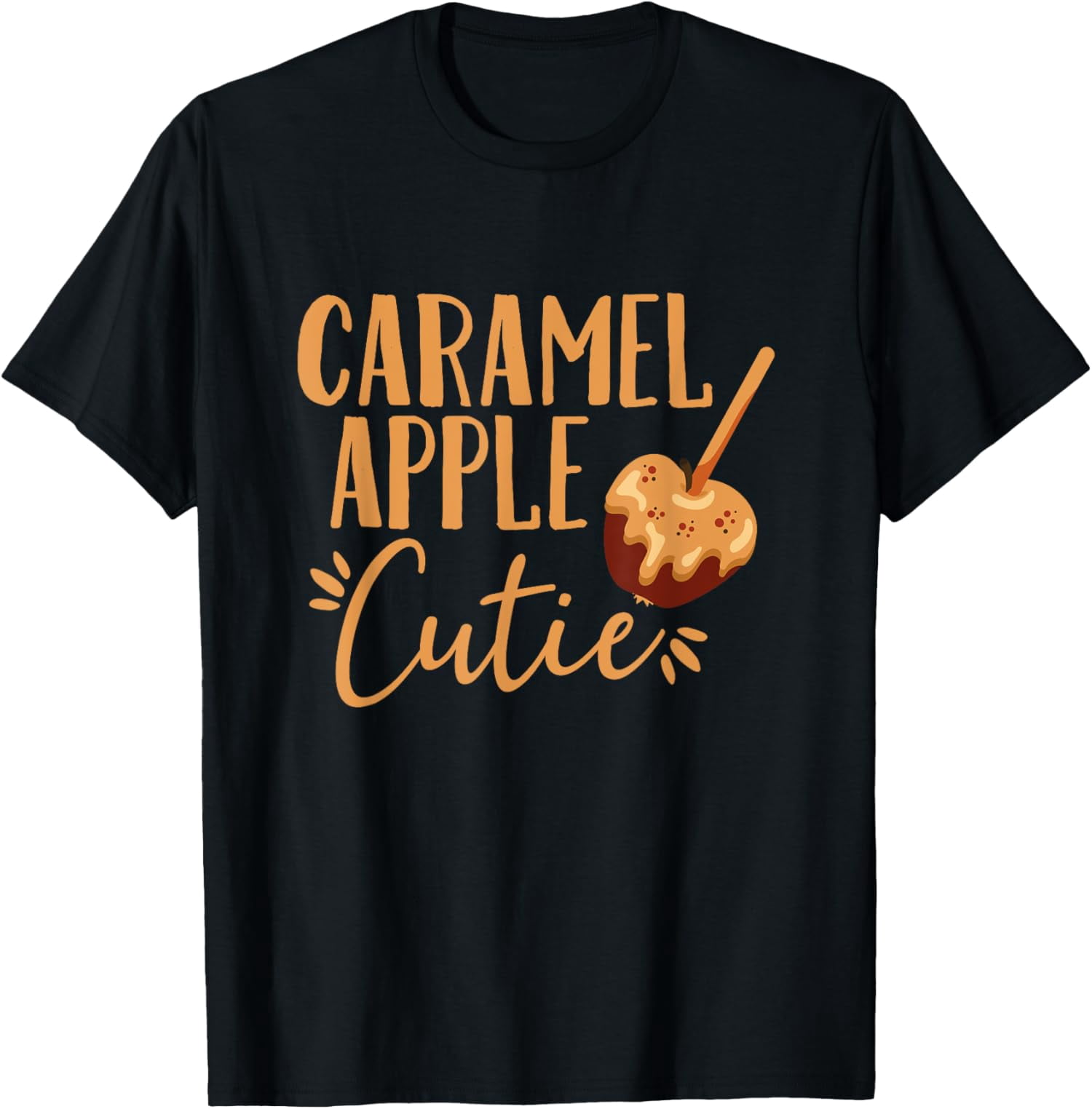 Caramel Apple Cutie Taffy Apple Sweet Tooth T-Shirt - Walmart.com