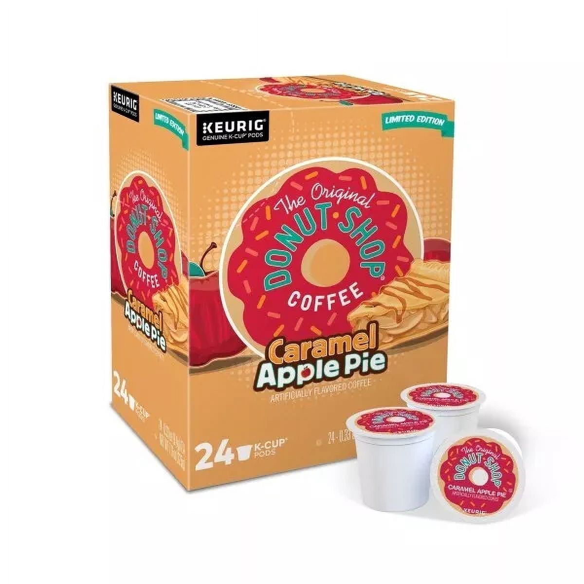 Caramel Apple Pie K Cup Pods Light Roast 48ct Free Shipping