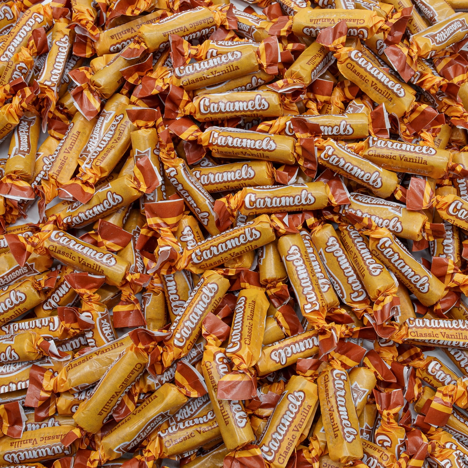 Caramel Candy Classic Vanilla 4 lb – Bulk Candy in Resealable Bag ...