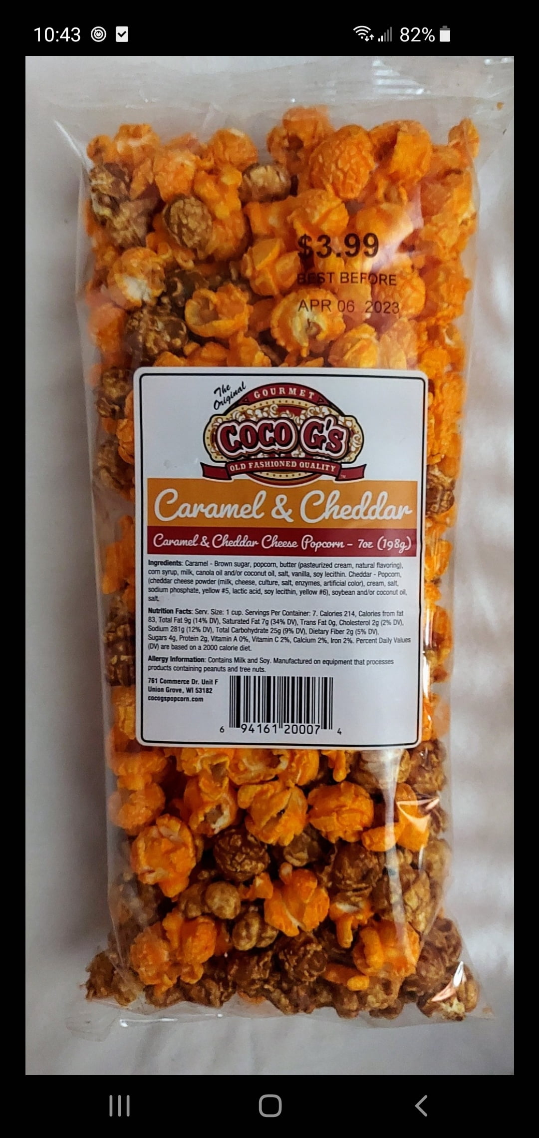 Caramel Cheddar Popcorn - Walmart.com
