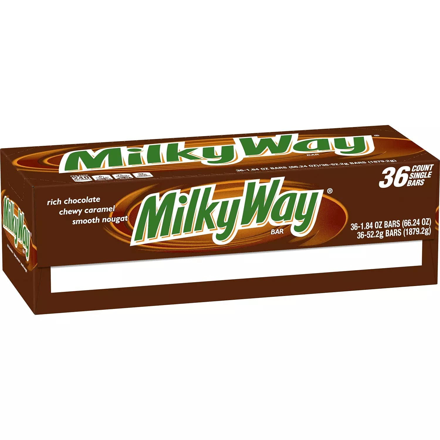 Caramel Chocolate Full Size Candy Bars 184 Ounce 36 Count