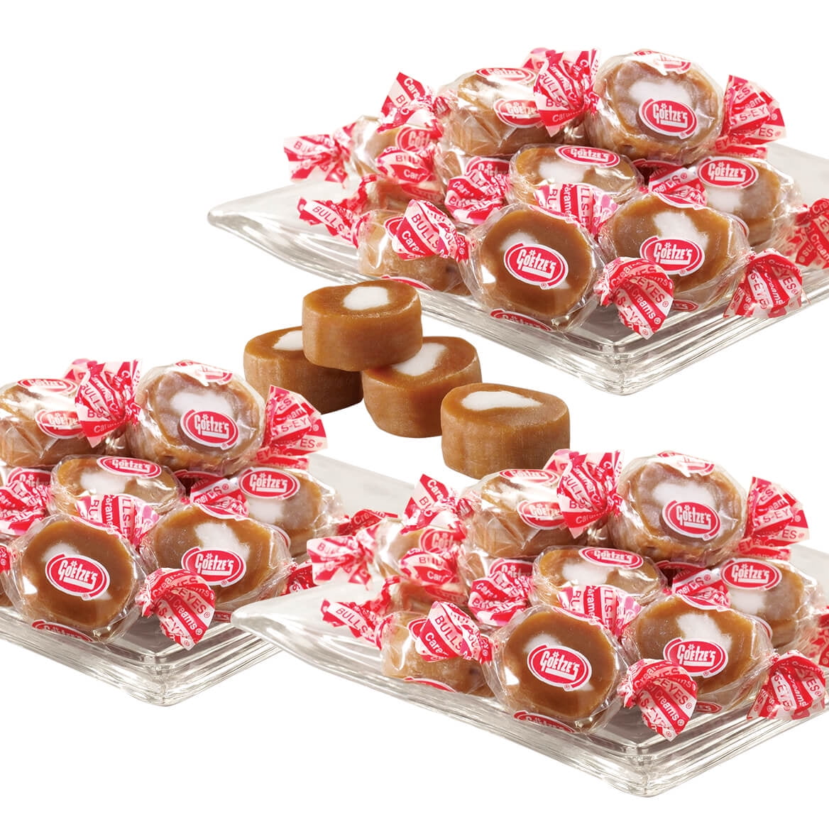 Goetze's Original Soft Wrapped Caramel Creams Candy, Individually ...