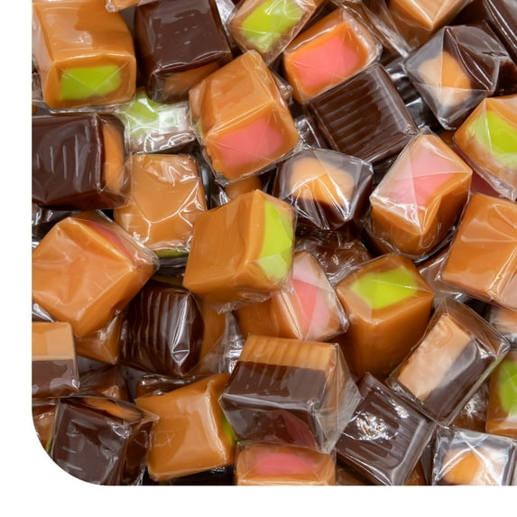 Caramel Cubes Candy Mix - 2 Pound Pack 150 Count - Filled Creamy ...