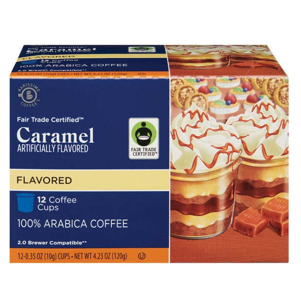 Caramel Flavored Coffee Pods, 12 count - Walmart.com