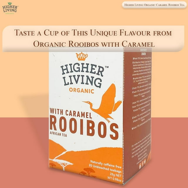 Caramel Rooibos Tea 28g 20 Teabags Premium Natural Caramel