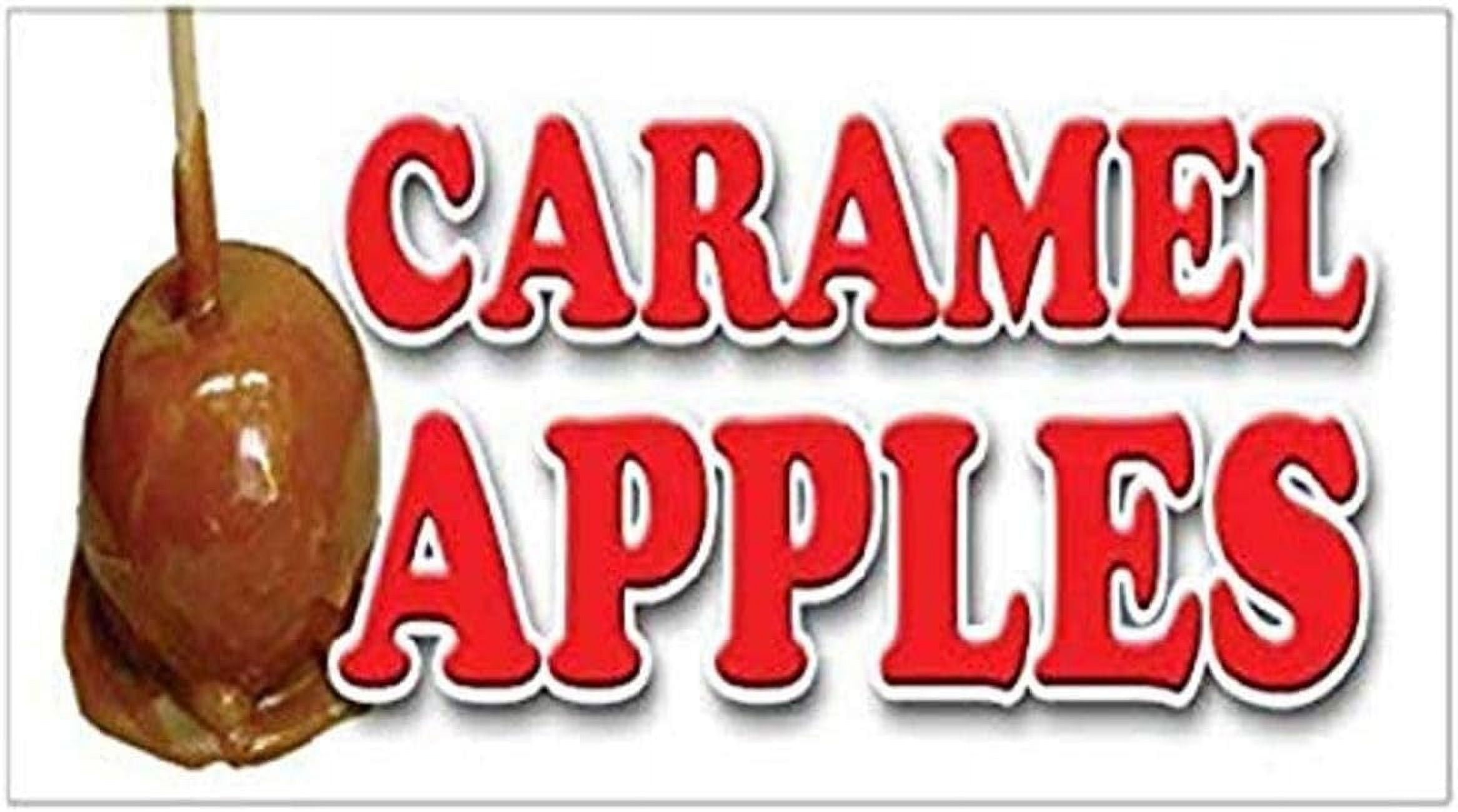 Caramel s Concession Decal Candy cart Signs - Walmart.com