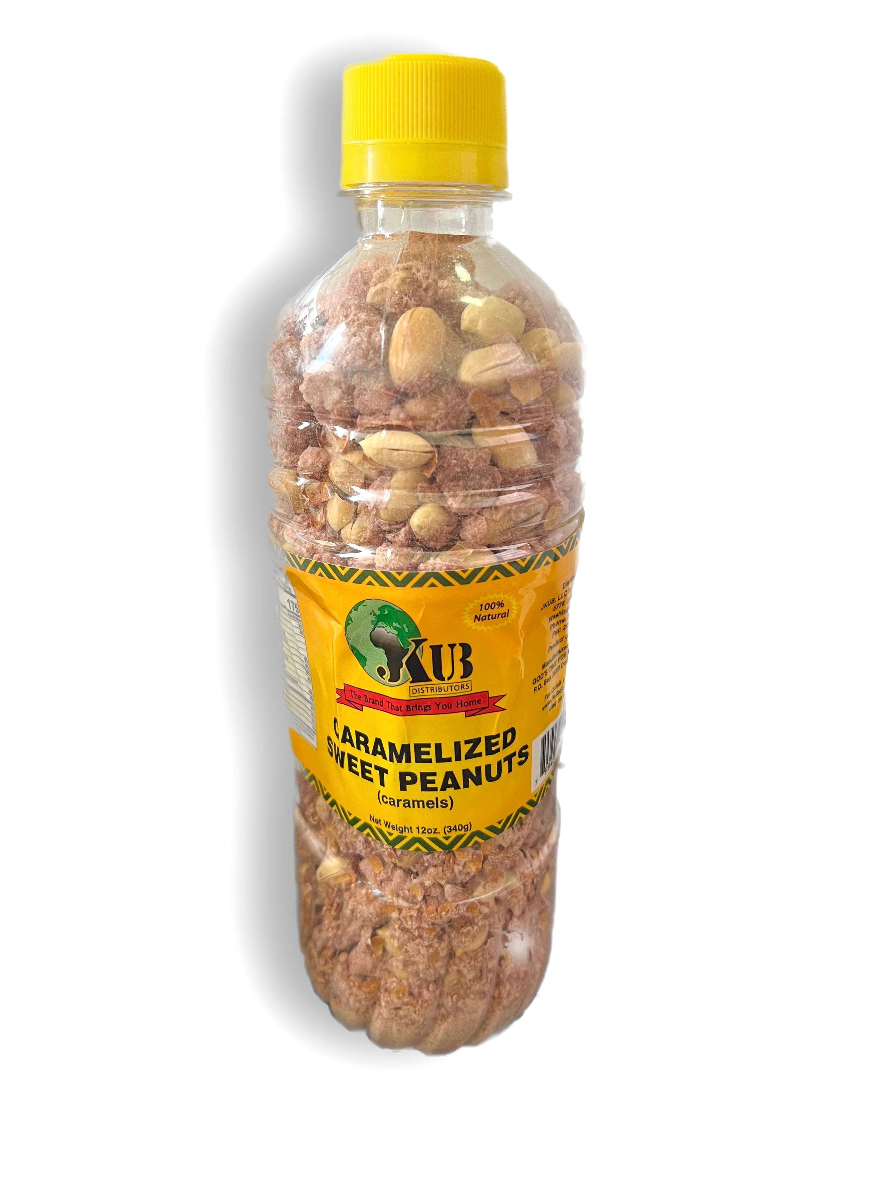 Caramelized Sweet Peanuts 12oz | Crunchy, Sweet Nutritious Snack ...