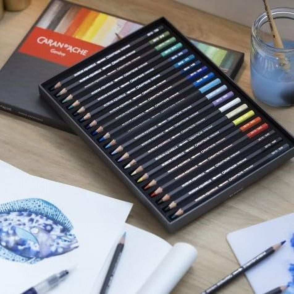 Caran D'ache Museum Aquarelle Pencil Sets Landscape Set of 20 Colours ...