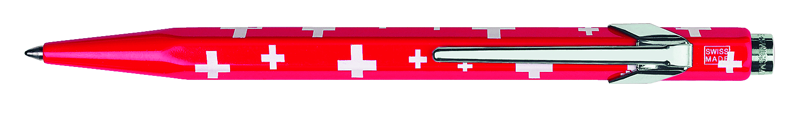 Caran dâ Ache 849 Essentially Swiss - Swiss Flag, Ballpoint pen, Red ...