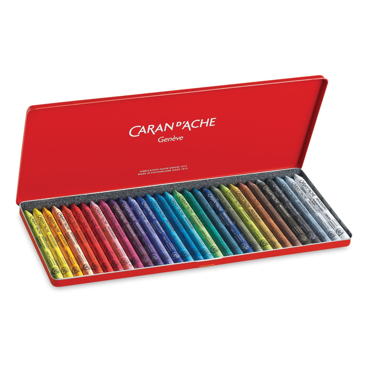 Caran d'Ache Neocolor I Wax Pastels - Assorted Colors, Set of 30 ...