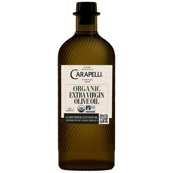 Carapelli First Cold Press Organic Extra Virgin Olive Oil, 16.9 fl oz ...