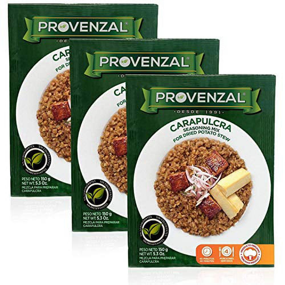 Carapulcra Provenzal 3 pack of 5.2 oz each - 3 sobres - Walmart.com