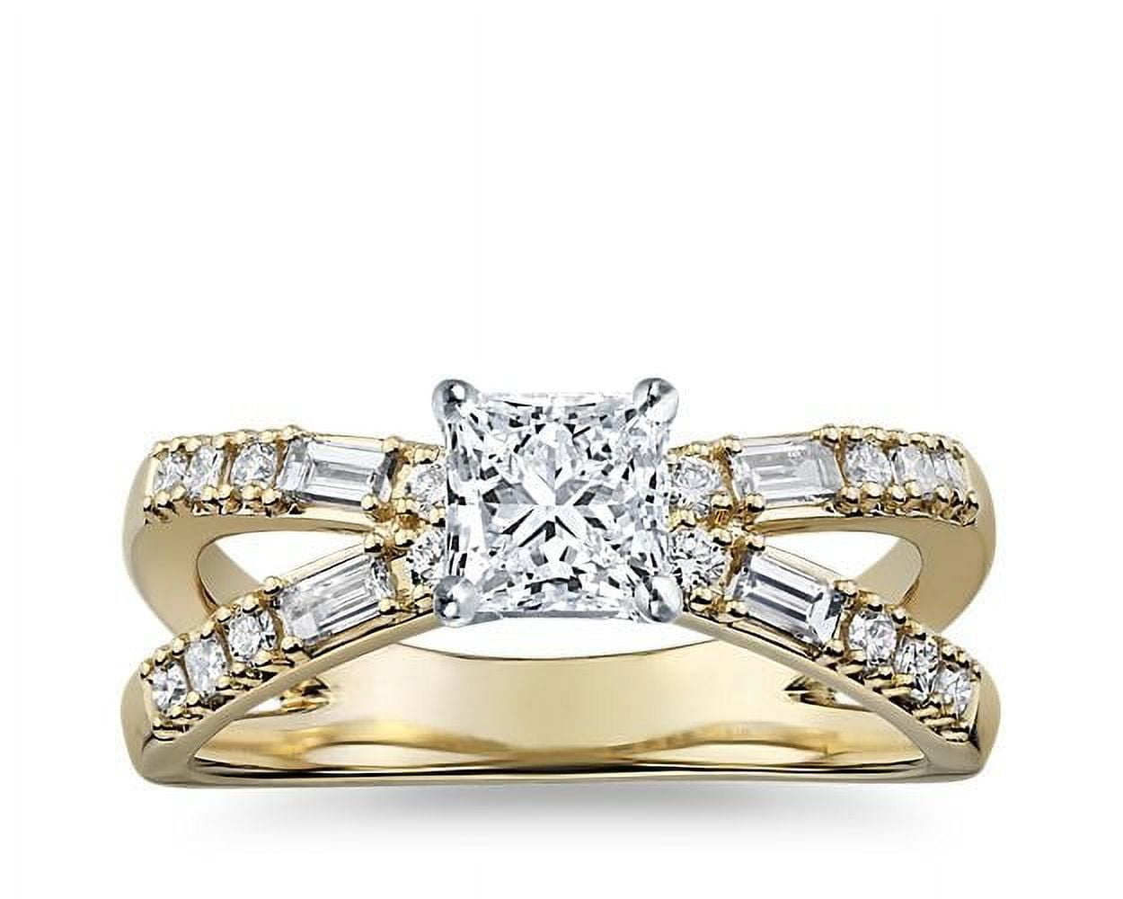 Caratup IGI Certified 1.60 Carat Charm Princess Shape Lab Grown Diamond Solitiare Anniversary ...