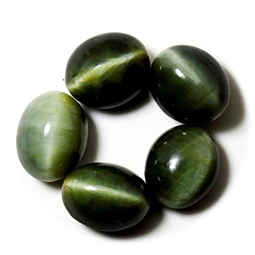 Caratyogi Original Certified Cat's Eye Gemstone Total 30 Carat 5 Pieces ...