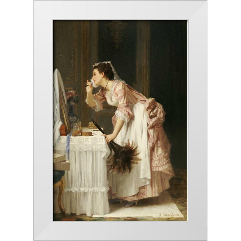Caraud, Joseph 11x14 White Modern Wood Framed Museum Art Print Titled ...