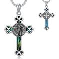 Caravaca Crucifix Orthodox Cross Necklace 925 Sterling Silver St ...