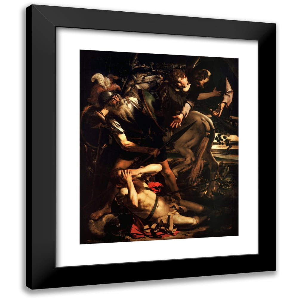 Caravaggio 12x14 Black Modern Framed Museum Art Print Titled - The ...