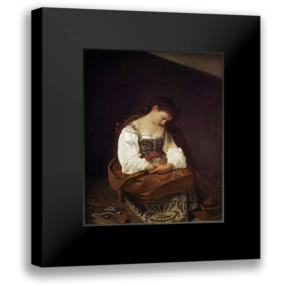 Caravaggio 12x14 Black Modern Framed Museum Art Print Titled - The ...