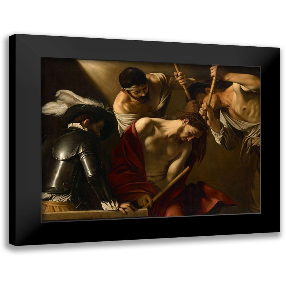 Caravaggio 14x12 Black Modern Framed Museum Art Print Titled - The ...