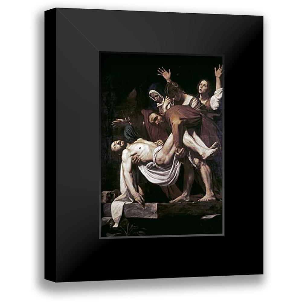 Caravaggio 14x18 Black Modern Framed Museum Art Print Titled ...
