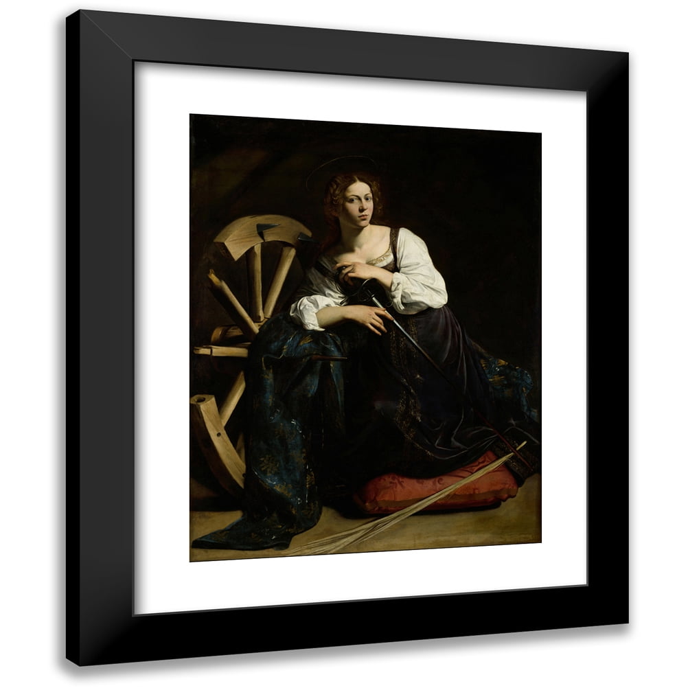 Caravaggio 15x18 Black Modern Framed Museum Art Print Titled - Saint ...