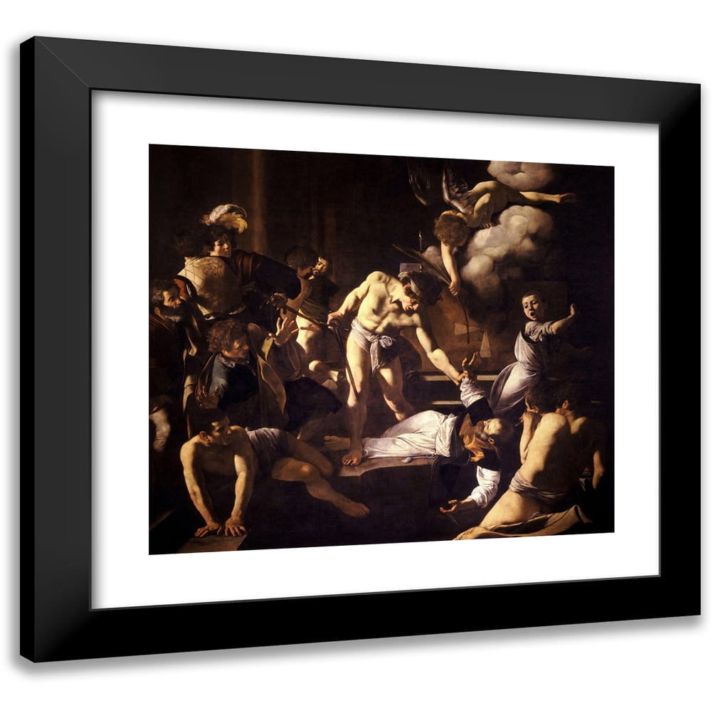 Caravaggio 17x15 Black Modern Framed Museum Art Print Titled - The ...