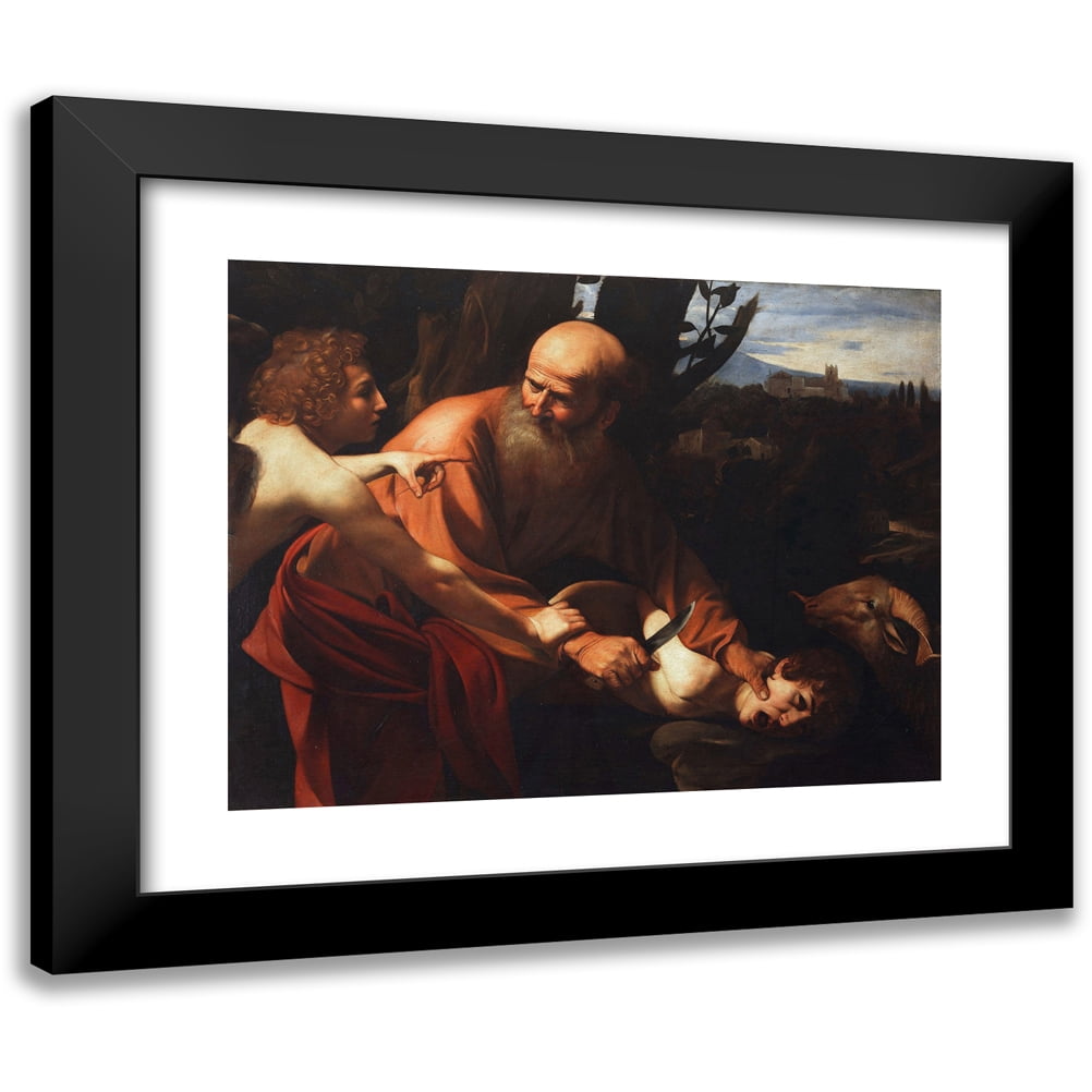 Caravaggio 24x19 Black Modern Framed Museum Art Print Titled ...