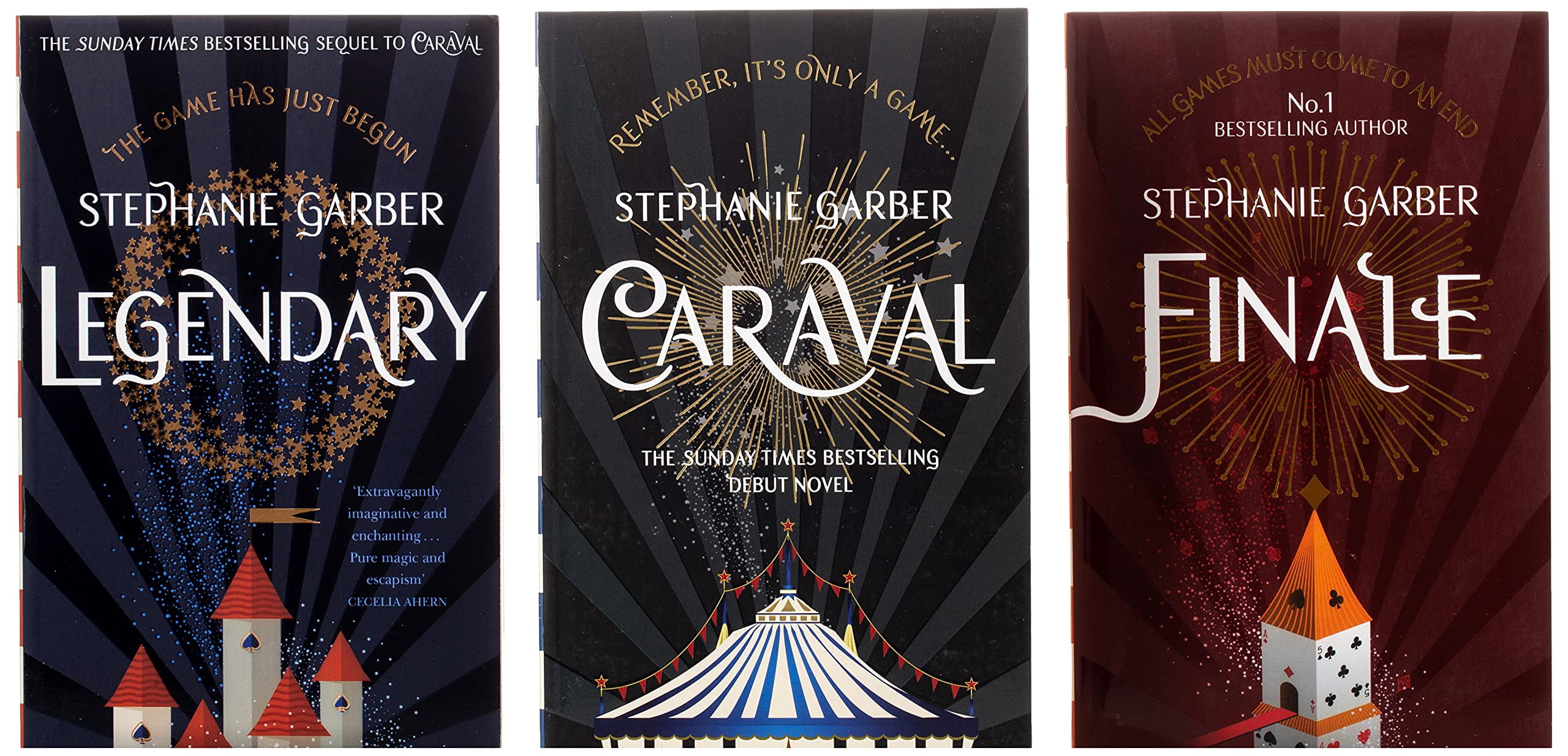 Caraval Trilogy by Stephanie Garber 3 Books Collection Set - Ages 16 ...