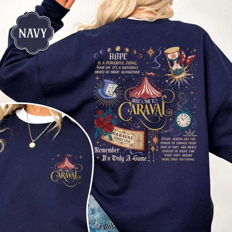 Caraval Series Sweatshirt, Remember It's Only Game Shirt, Legendary ...