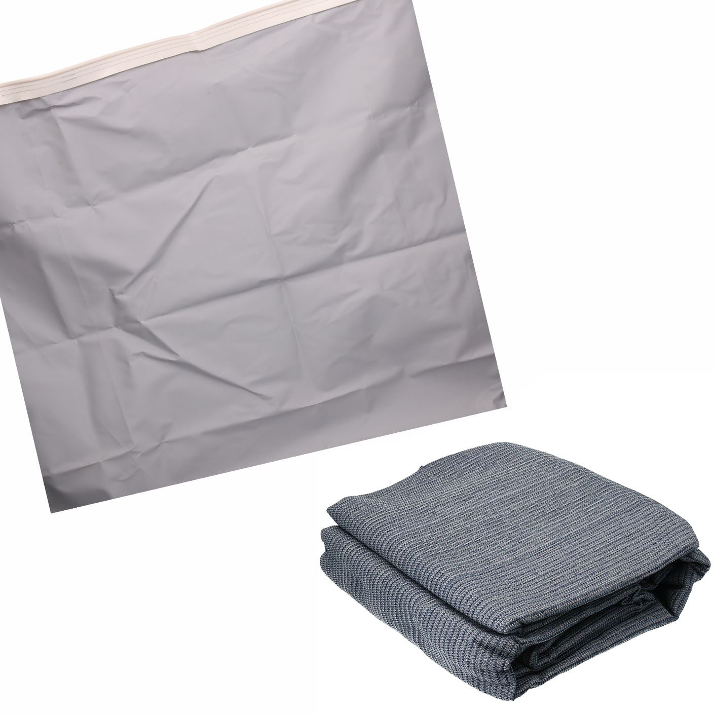 Caravan Awning Ground Sheet Carpet & Wipe Clean Draught Skirt 2.5m x 2 ...