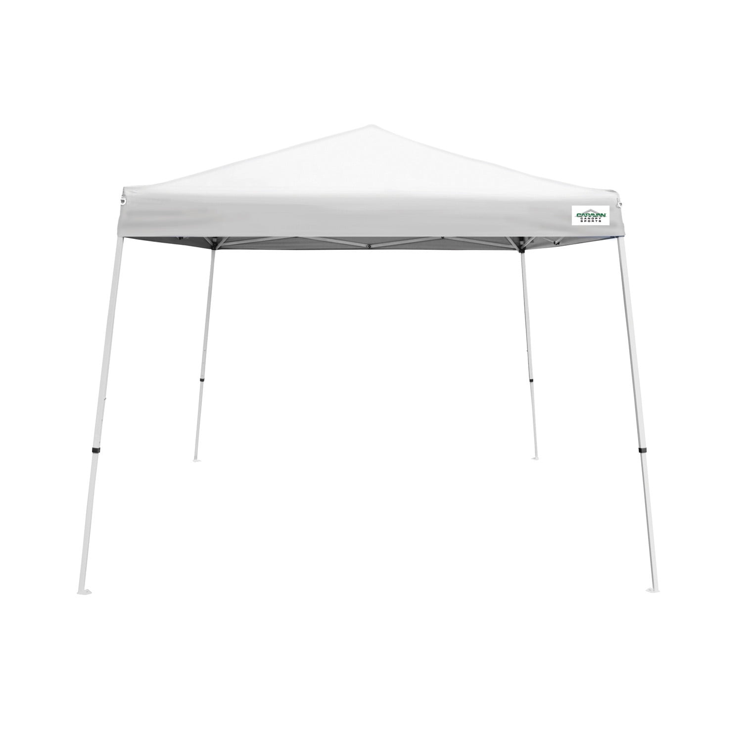 Caravan Canopy Cirrus Instant Slant Canopy Kit 8' x 8' White, 42.25 Sq ...