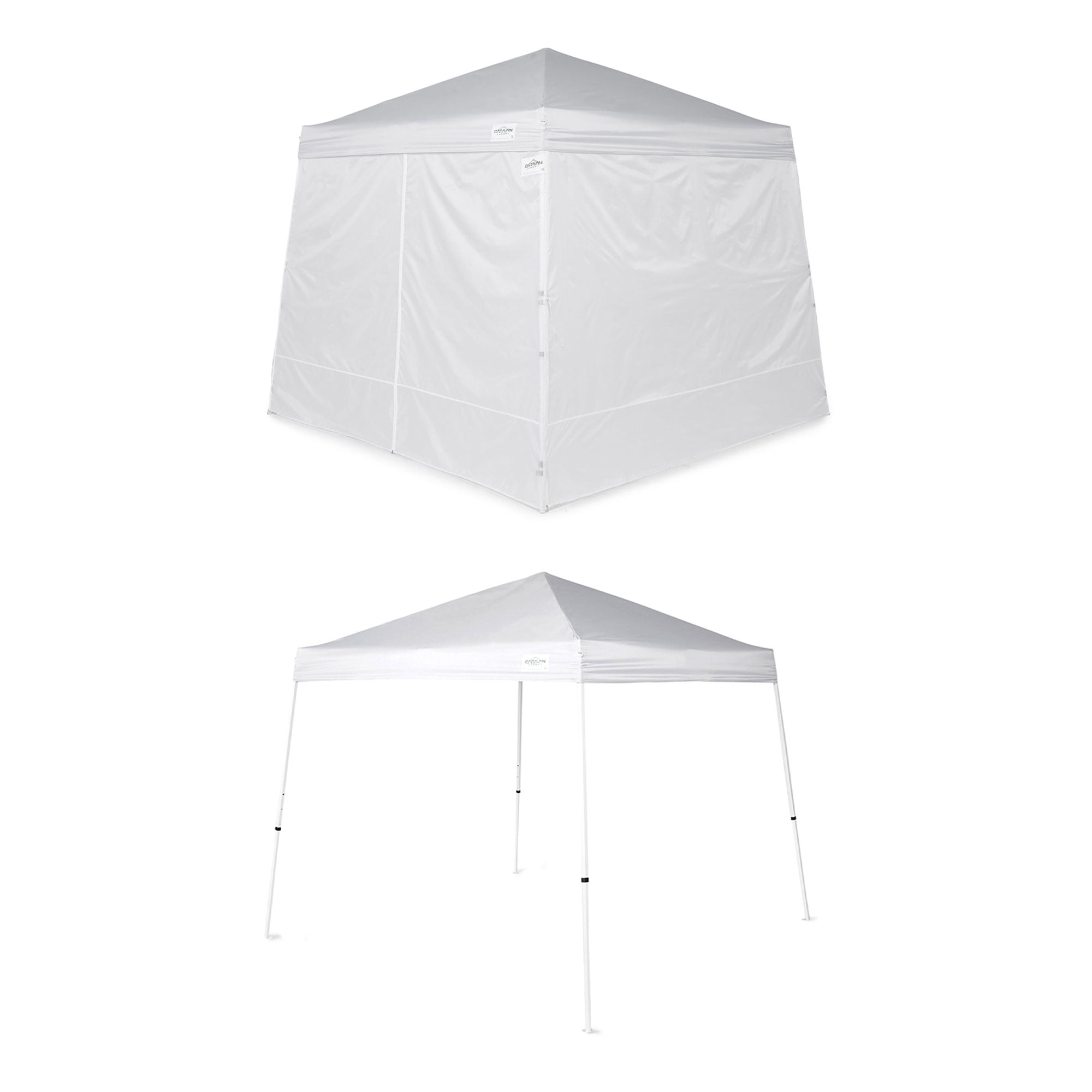 Caravan Canopy V-Series 10x10' 2 Slant Leg Sidewall & Instant Canopy ...