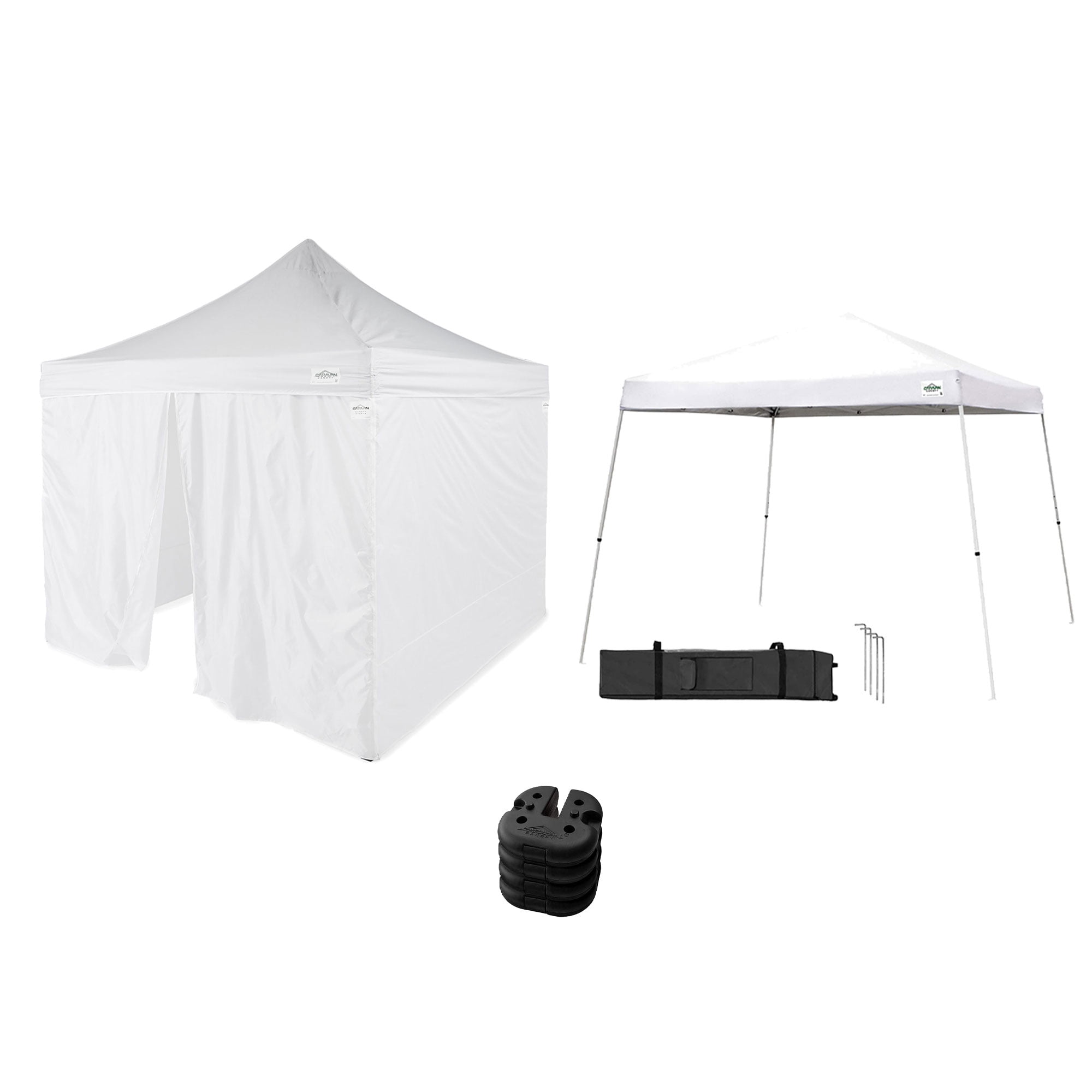 Caravan Canopy V-Series Sidewalls, V-Series 2 Angled Leg Canopy, 4 ...