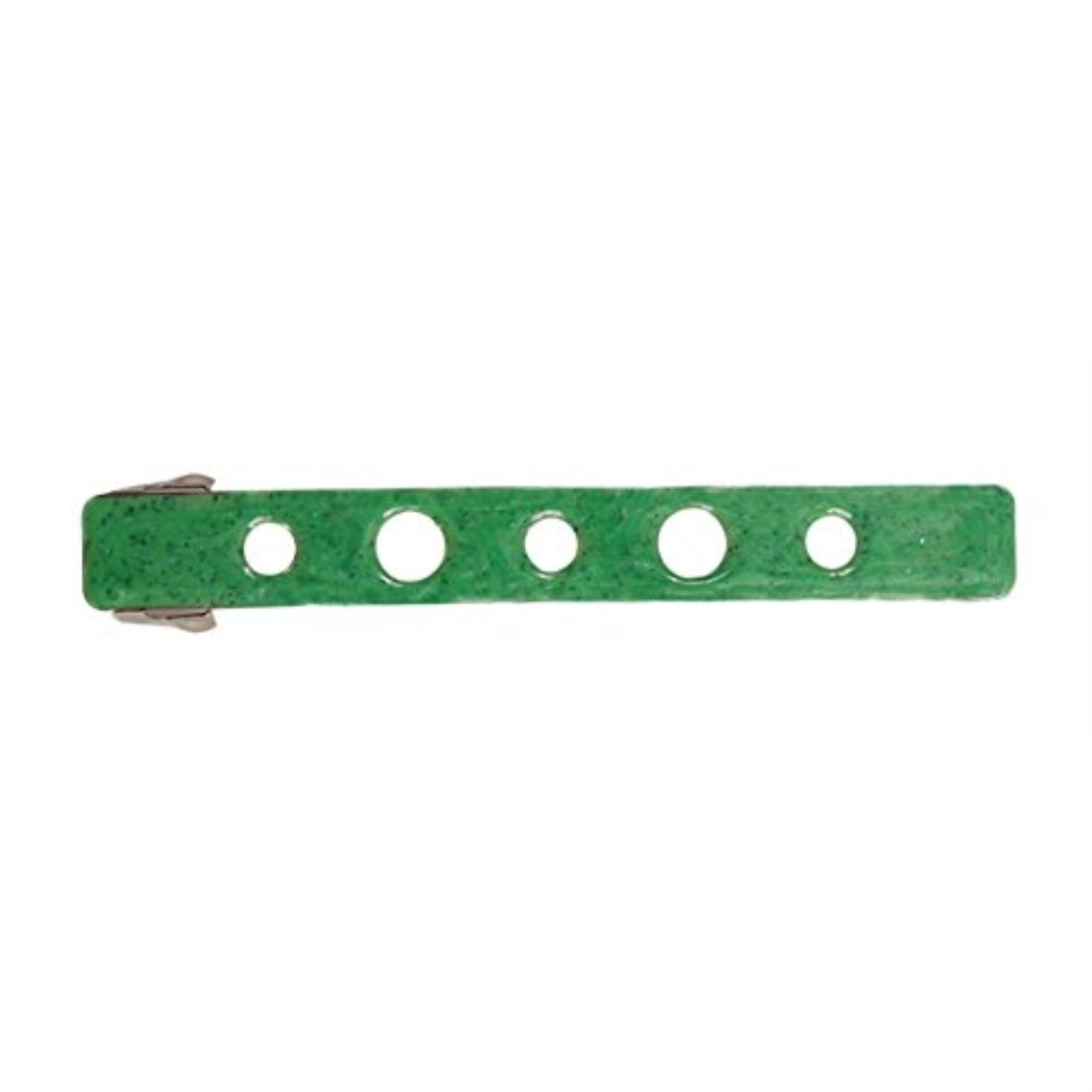 Caravan Metal Automatic Tight Barrette Open French Hand, Green Enamel ...