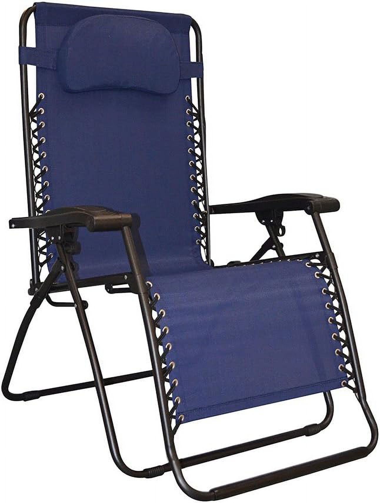 Caravan Sports Infinity Oversized Zero Gravity Chair, Blue - Walmart.com