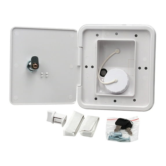 Caravan-Square Gravity-Fresh Water Inlet-Filling Pan for Cover Lockable ...
