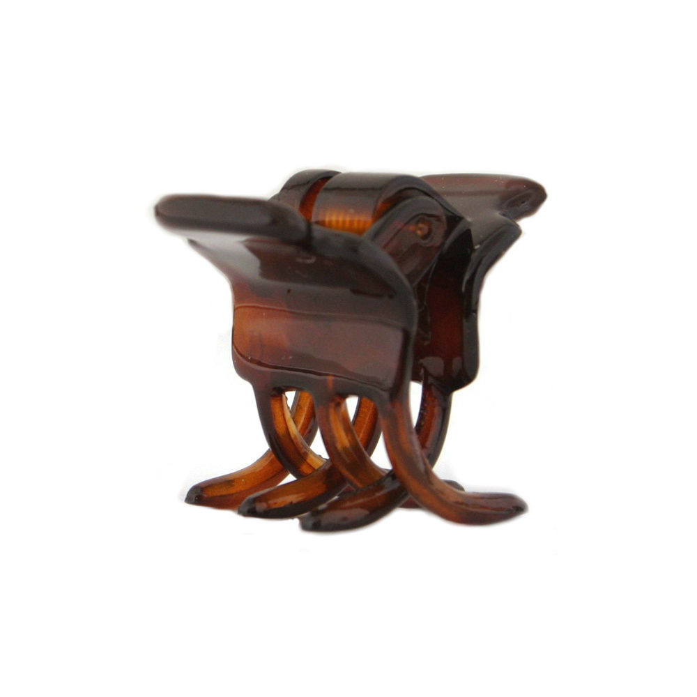 Caravan Tiny Claw Clip Patent Tortoise Shell Model No. 253 - Walmart.com