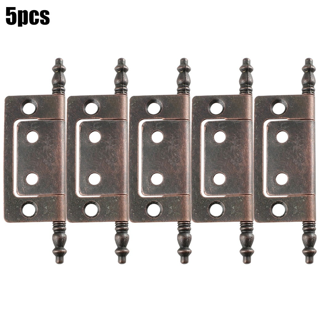 Caravans Hinge Boxes Small Cabinet Door Home DIY Decoration Red Bronze ...