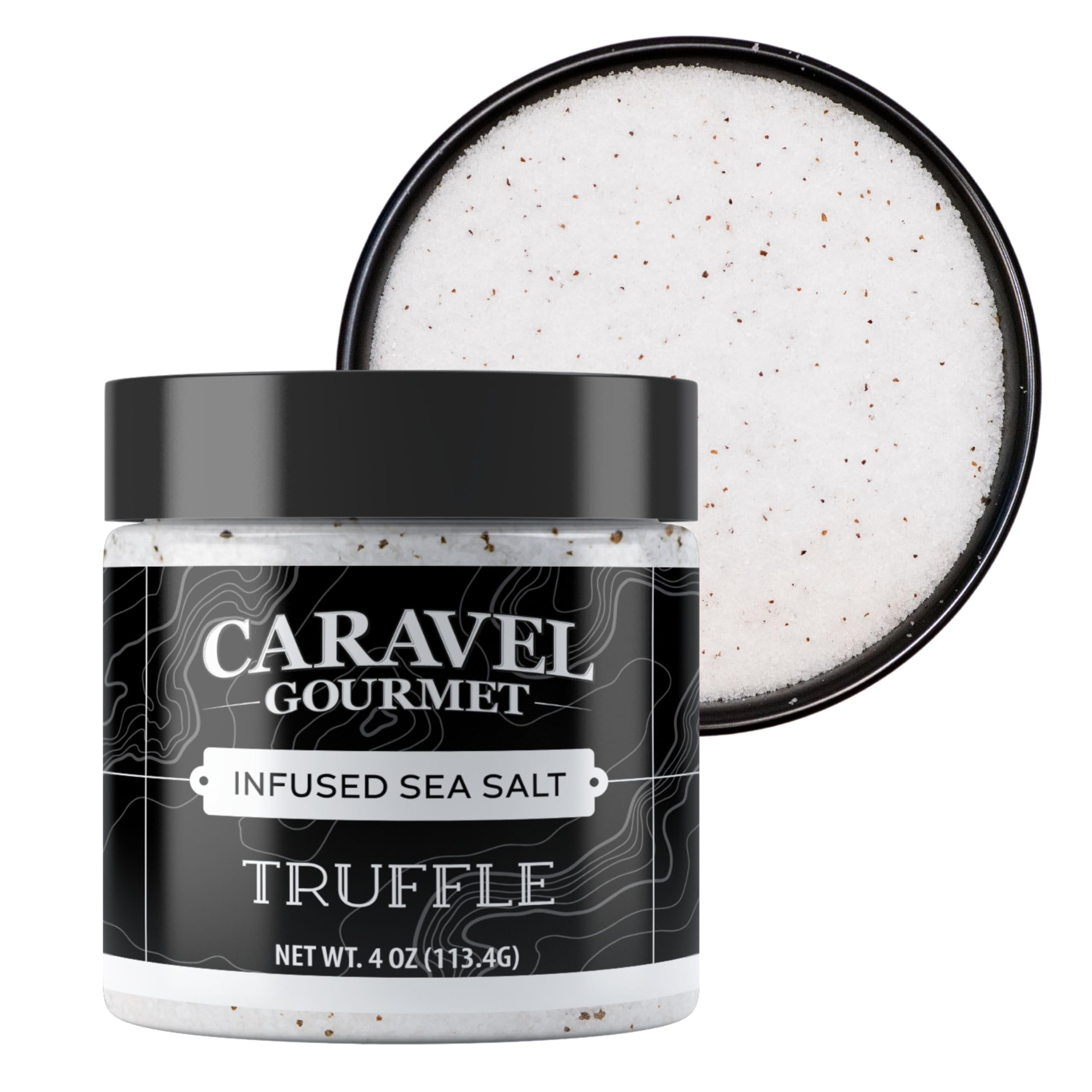 Caravel Gourmet Black Truffle Salt, MDA05 Truffle Seasoning and ...