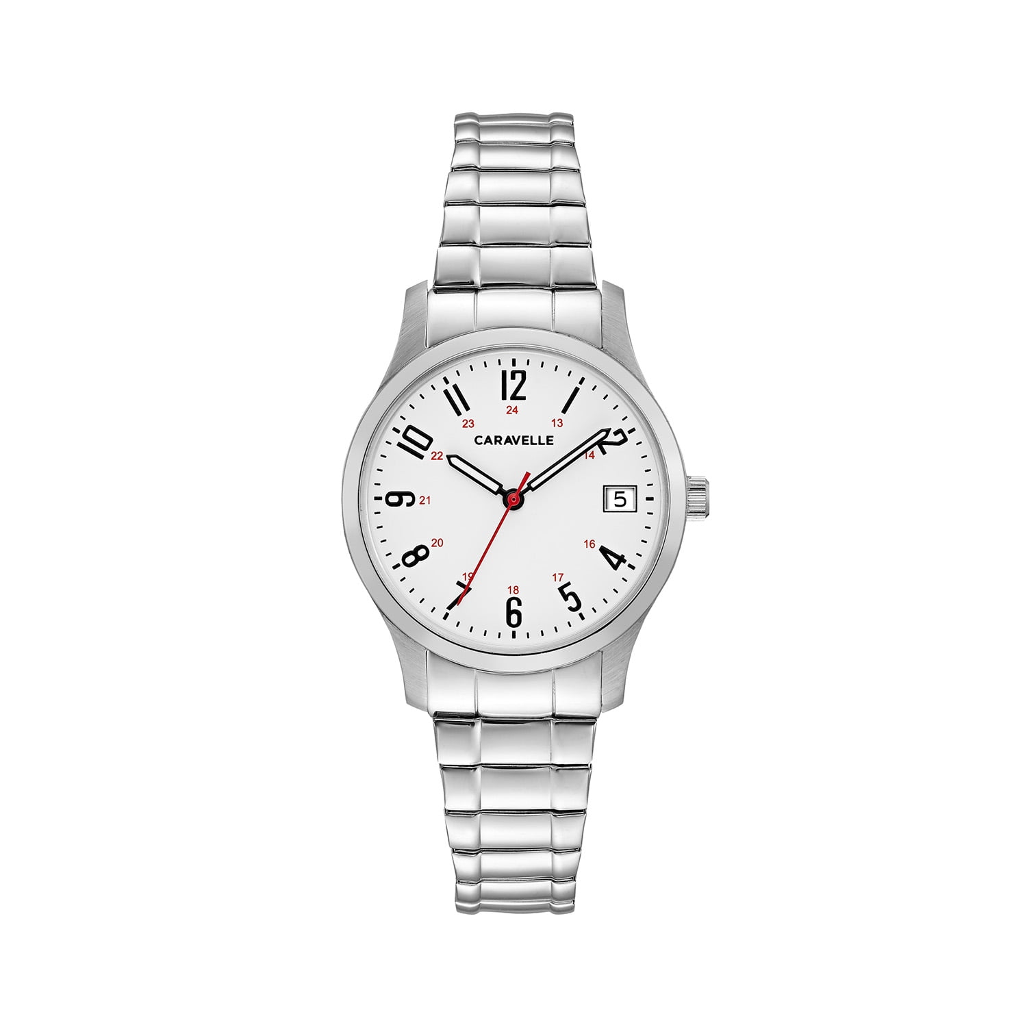Free Shipping! Caravelle Designed By Bulova Women's Stainless Steel ...