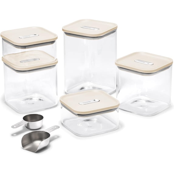 Caraway 13-Piece Glass Airtight Food Storage Containers with – , BPA ...